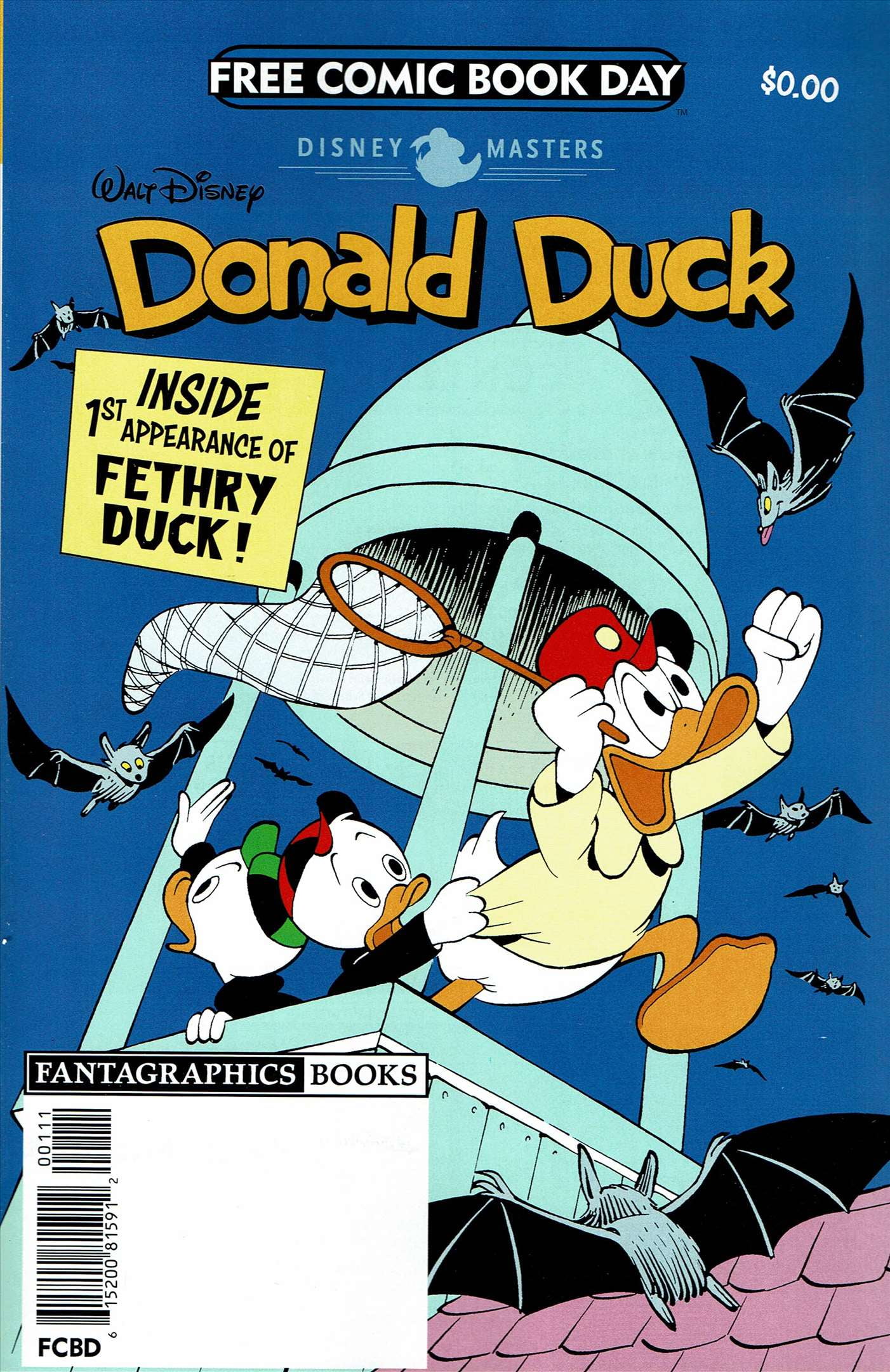 Disney Masters: Donald Duck FCBD #2020 VF ; Fantagraphics Comic Book ...