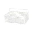 LOVIVER White Sturdy Steel Wire Basket Wall Mounted Shelves - Walmart.com