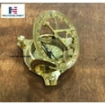 5" Sundial Compass Solid Brass Sun Dial - Walmart.com