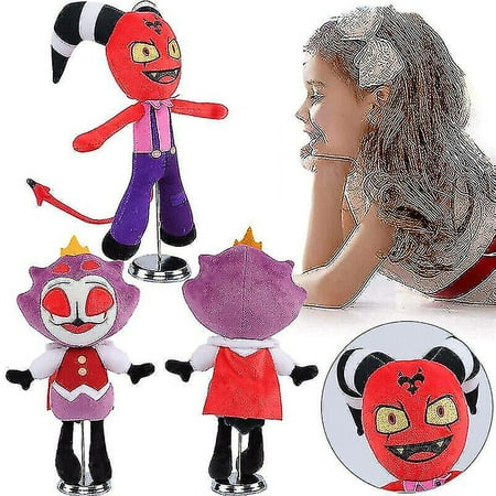 Helluva Boss 2 Plush Toys Blitzo Moxxie Millie Loona Monster Devil ...
