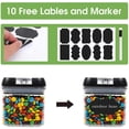Air-Tight Food Container Sets, Kitchen Storage and Pantry Organizers ...