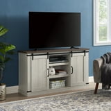 Classic Farmhouse Media TV Stand for TV Up to 55",Transitional ...