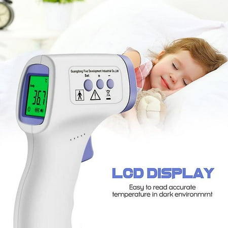Non Contact Ir Infrared Forehead Thermometer Temperature Gun Touchless ...