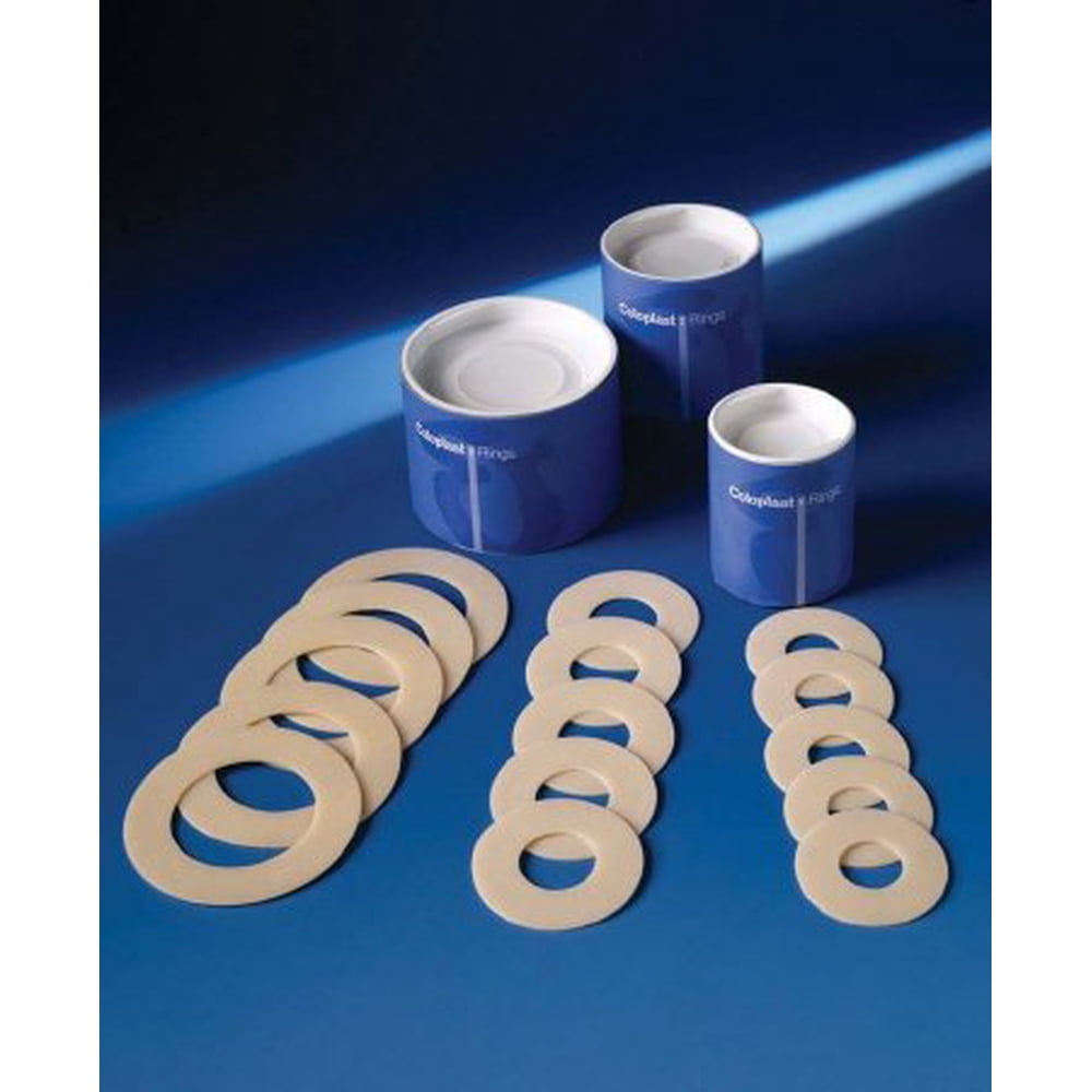 Coloplast Ostomy Barrier Ring Pre-Cut Without Tape Solid Hydrocolloid 1 ...