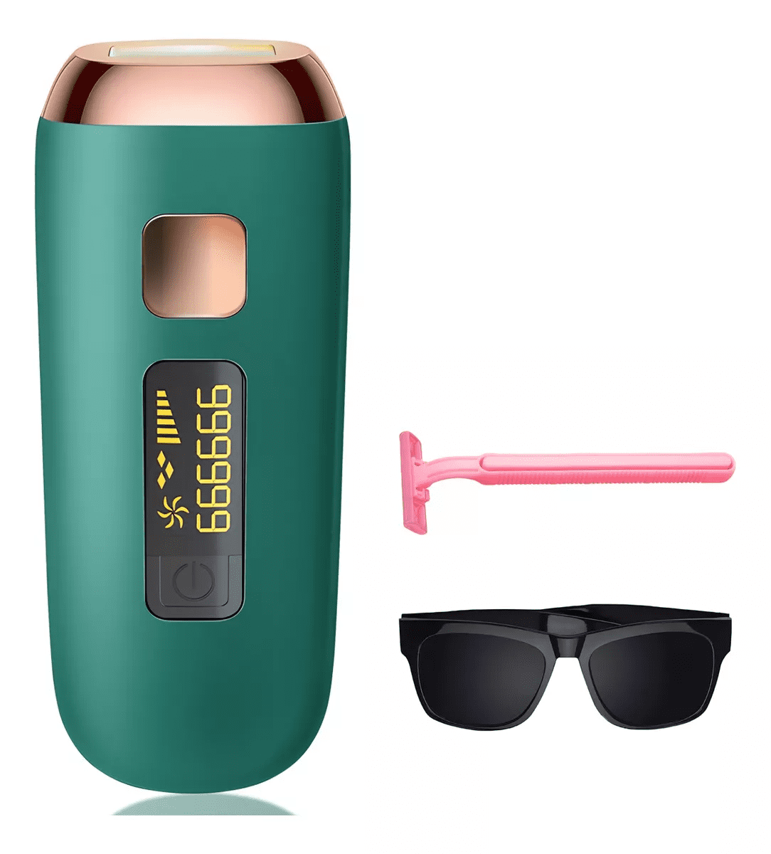Depiladora Láser Permanente Lpl Para Cuerpo Y Cara Verde | Walmart en línea