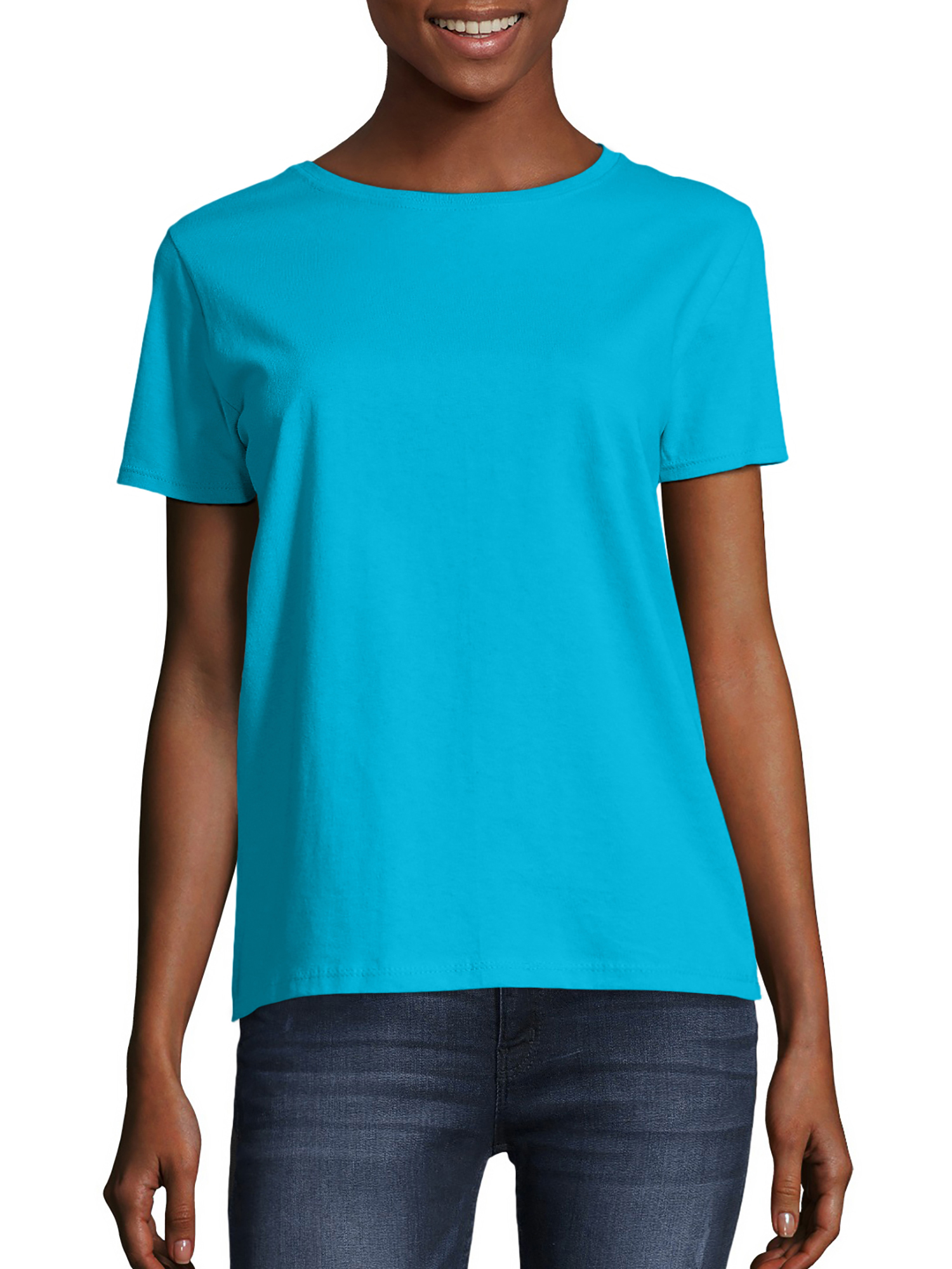 Hanes Hanes Women s Relaxed Fit Tagless ComfortSoft Crewneck T Shirt Hanes Hanes Women s Relaxed Fit Tagless ComfortSoft Crewneck T Shirt