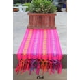 Del Mex Mexican Rebozo Table Runner, Soft Woven Fiesta Wedding Party ...
