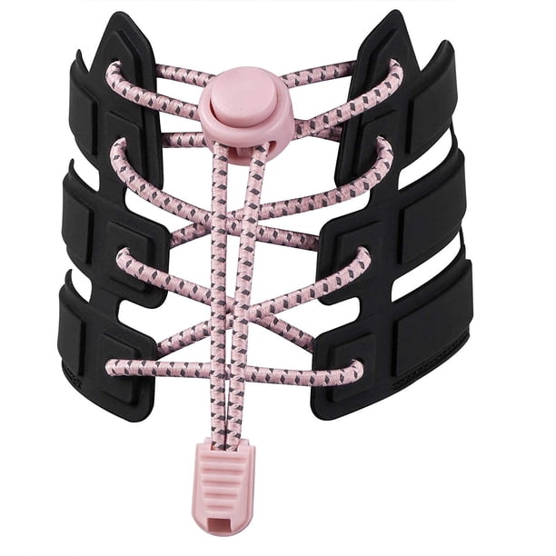 Elastic Locks Shoe Laces - No Tie Shoelaces for Adults and Kids ...