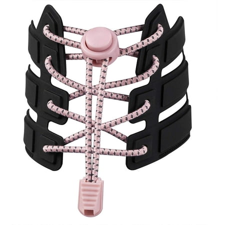 Elastic Locks Shoe Laces - No Tie Shoelaces for Adults and Kids ...
