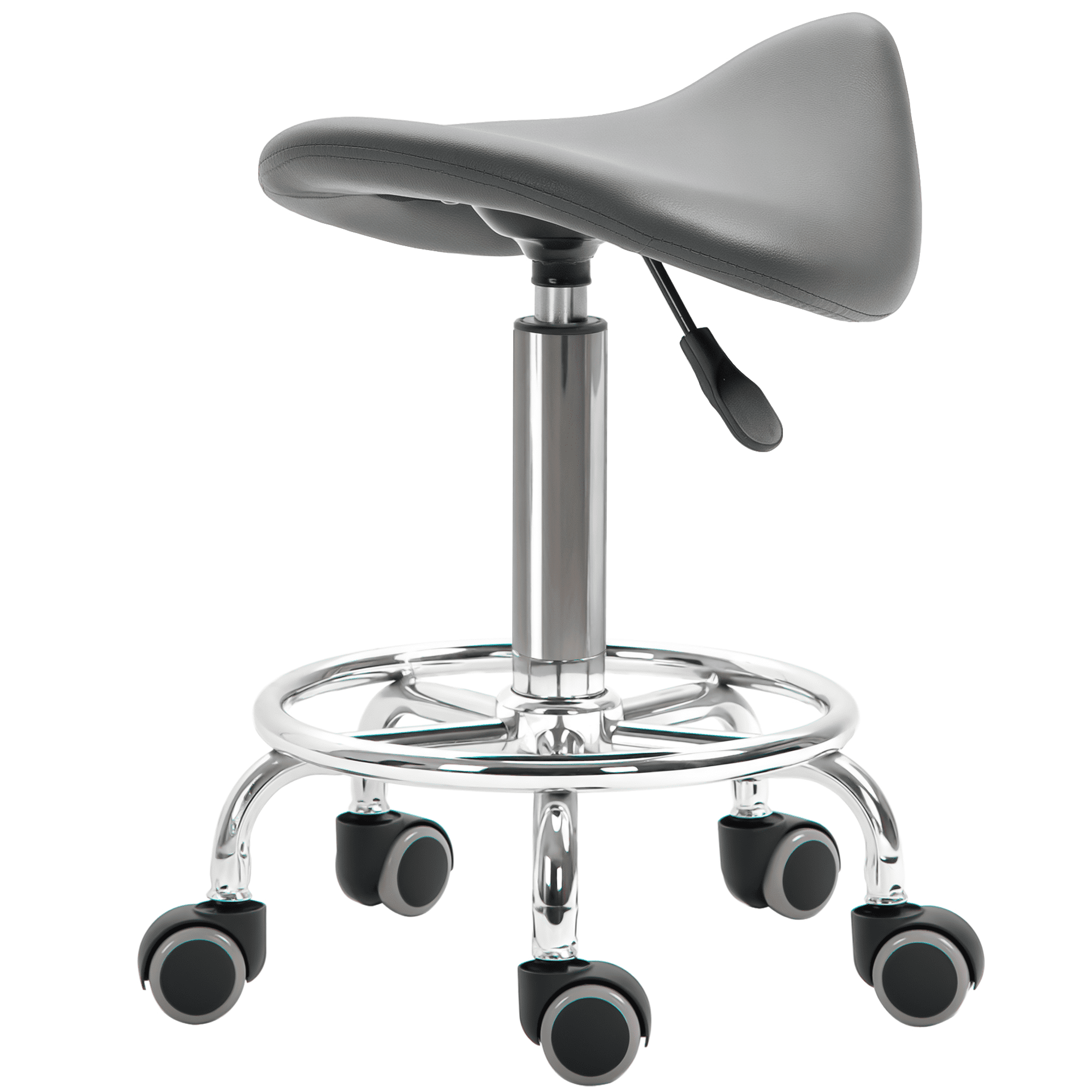 Click here for Homcom Saddle Stool Rolling Salon Chair For Massag... prices