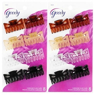 Goody New Attitude Flower Salon Clips 2 count - Walmart.com