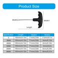 2.5mm-8mm T-shaped Hexagon Wrench Hexagon Key Wrench Inner Spanner Hand ...