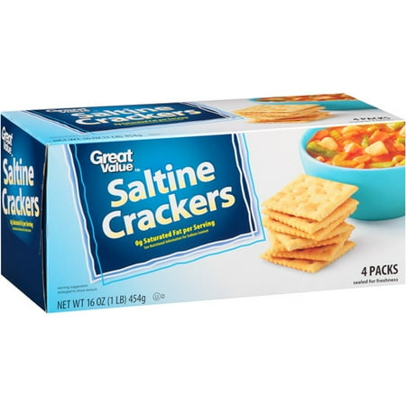Great Value Regular Saltines - Walmart.com