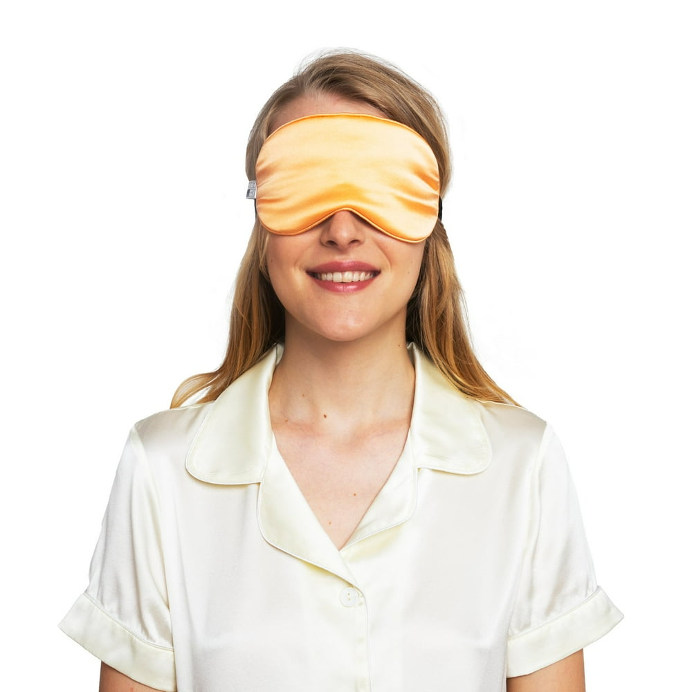Myk Silk Sleeping Eyemask Filled With Pure Mulberry Silk Napping Blindfold For Sleeping