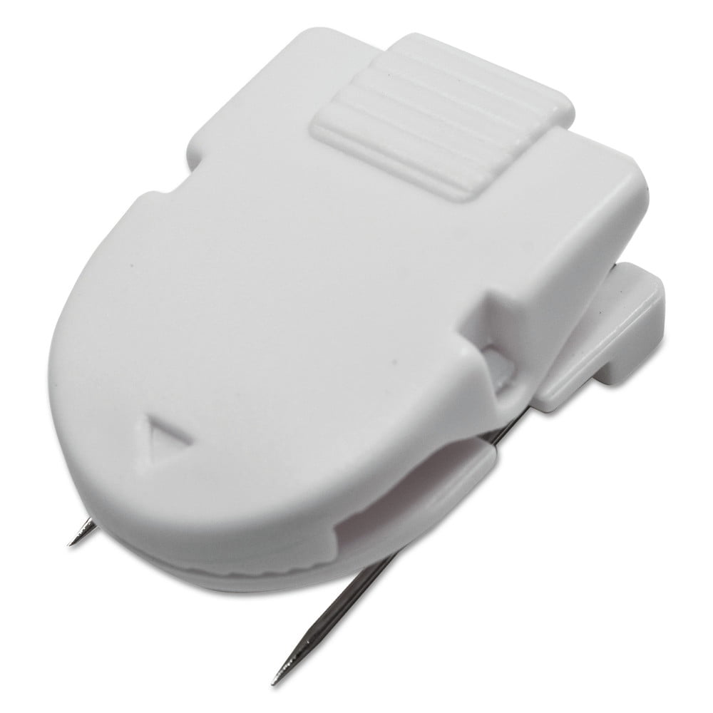Advantus Panel Wall Clips for Fabric Panels, Standard Size, White, 20 ...