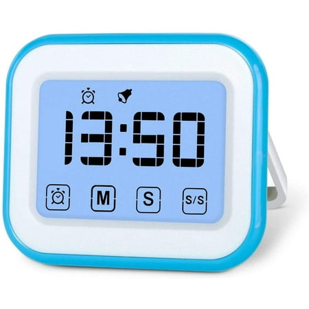 Kitchen Timer,Digital Kitchen Timer Touch Screen,Digital Timer with ...