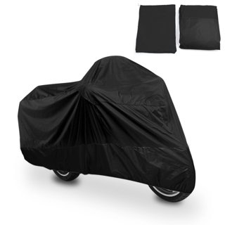 L 180T Rain Dust Motorcycle Cover UV Waterproof for Honda Kawasaki ...