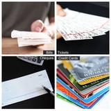 Uxcell 51mm Stainless Steel Slim Clip Credit Card Holder Clamp, Silver ...