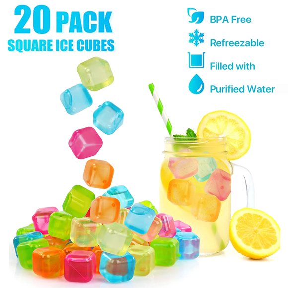 Reusable Ice Cubes Drinks