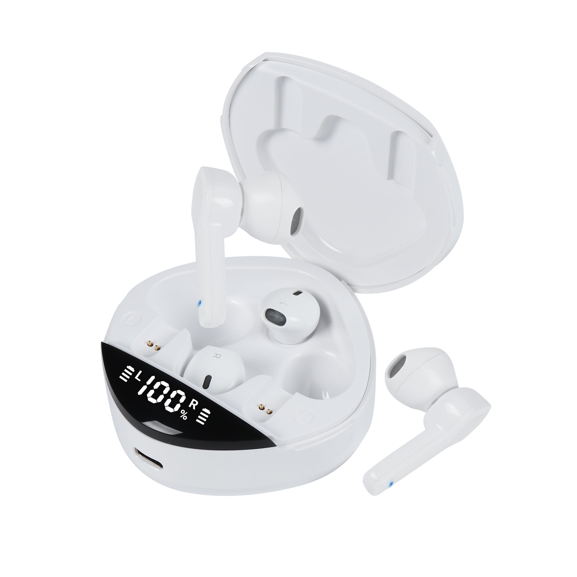 Elec Space Wireless Earbuds, Bluetooth 5.3 Headphones with Charging ...