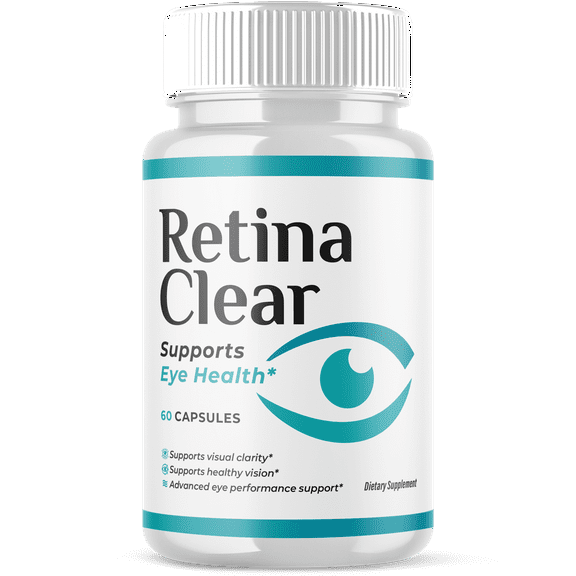Retina Clear Advanced Eye Health Supplement, RetinaClear (60 Capsules ...