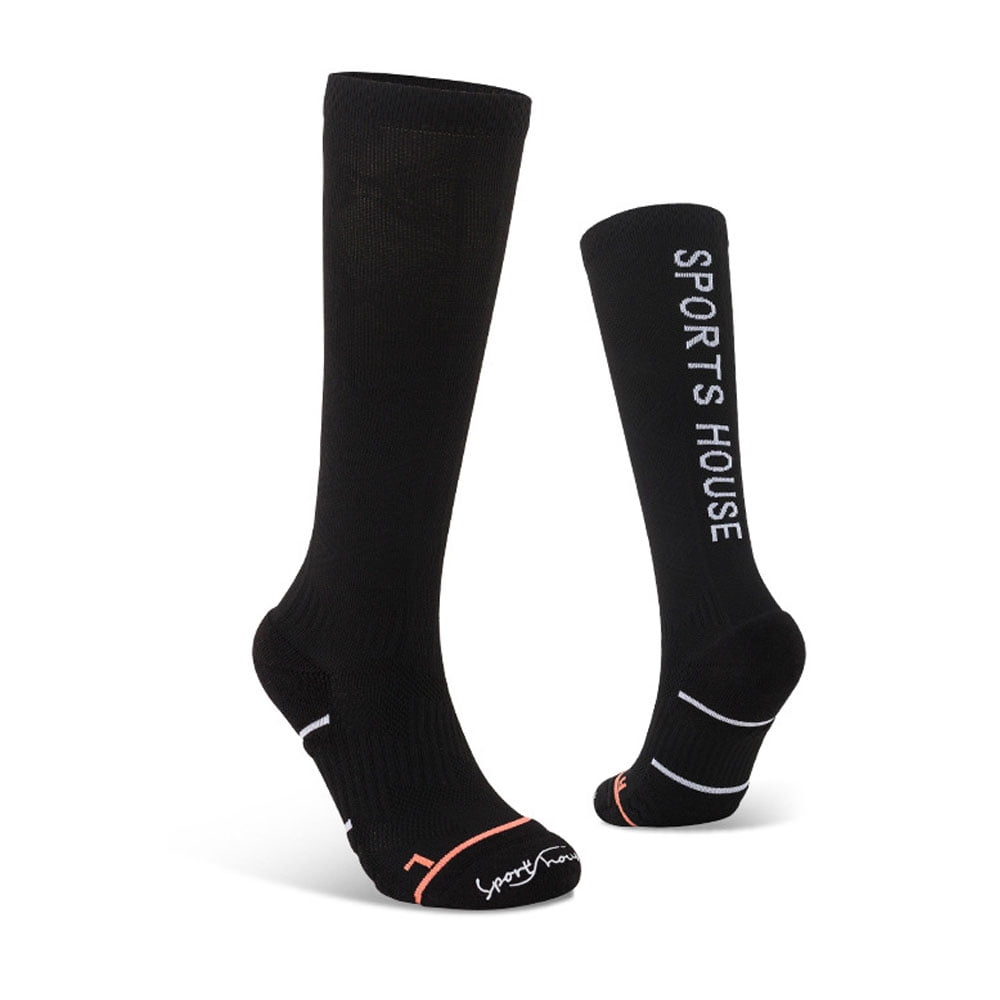Jump rope running sports socks - high tube muscle compression socks ...