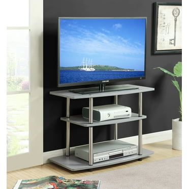Sauder Beginnings TV Stand for TVs up to 37", Cinnamon Cherry Finish ...
