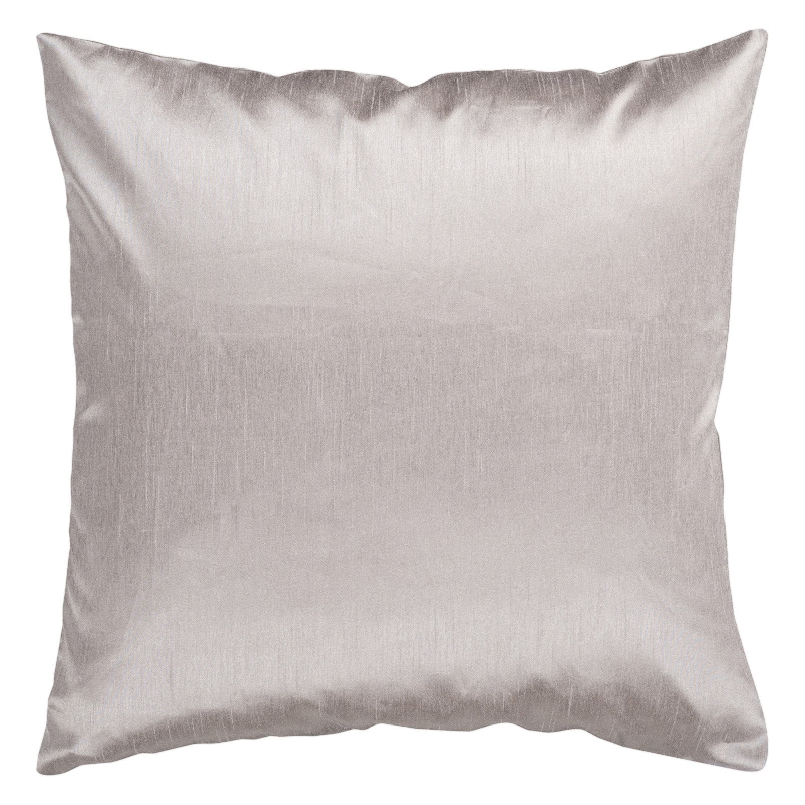 Surya Silk Lane Decorative Pillow - Silver - Walmart.com