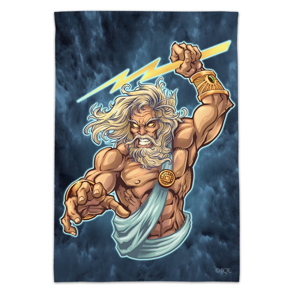 Zeus Greek God Mythology Lightning Garden Yard Flag - Walmart.com