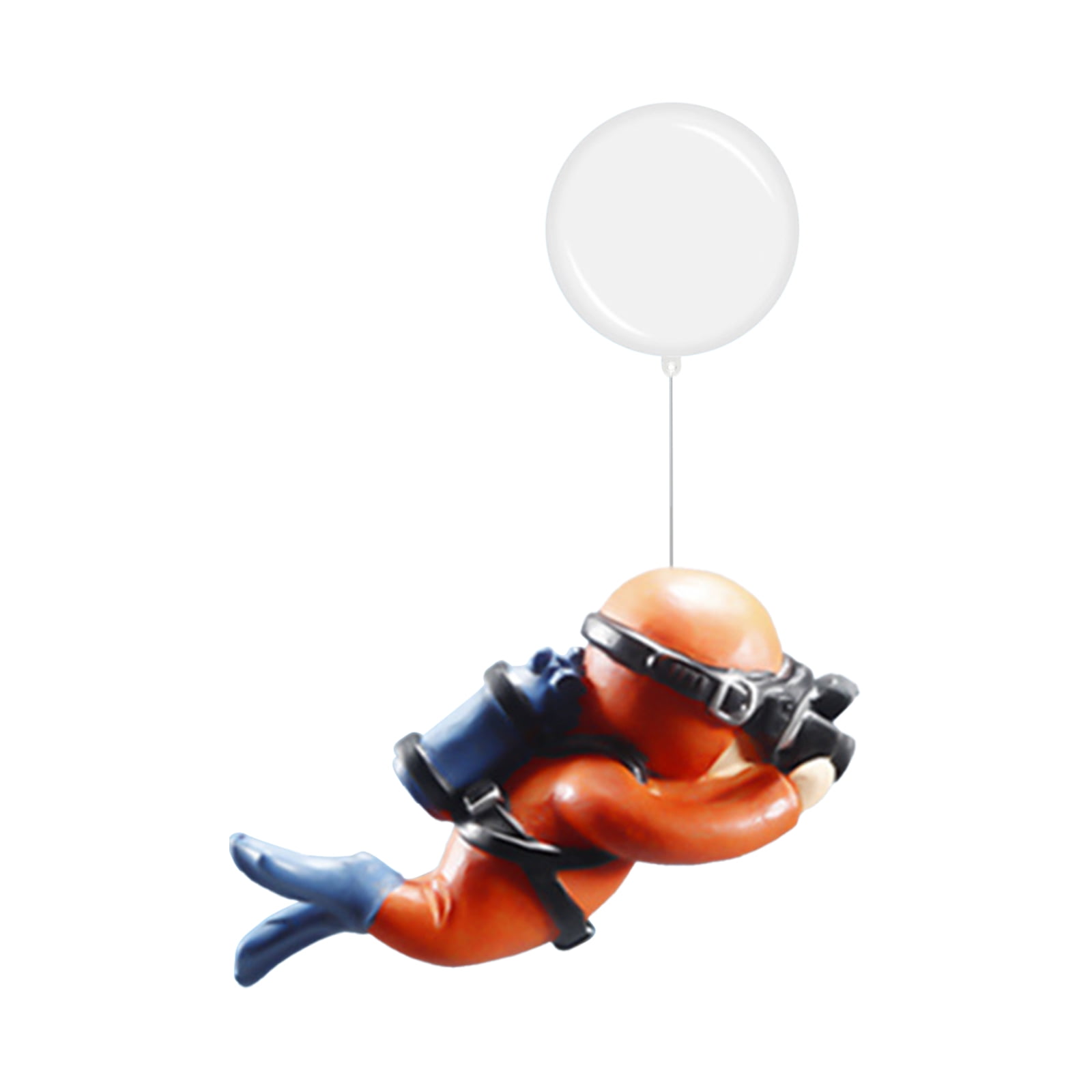 Freshwater Blue Fat Diver, Small Cartoon Aquarium Ornament and Toy ...