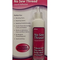 Allary 880 No Sew Thread 1.25 oz Liquid Adhesive (Single Tube ...