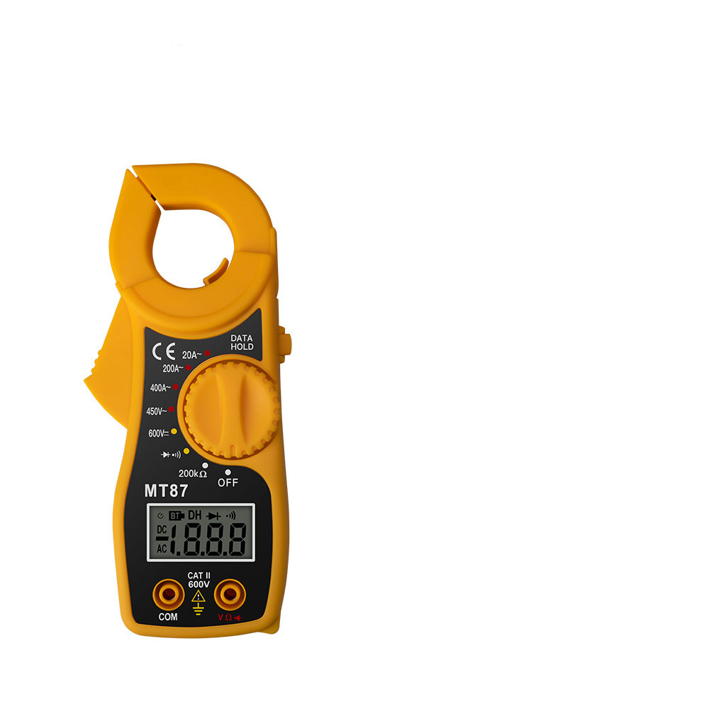 Professional Portable Mt87 Digital Clamp Meter Multimeter DC AC Voltage ...