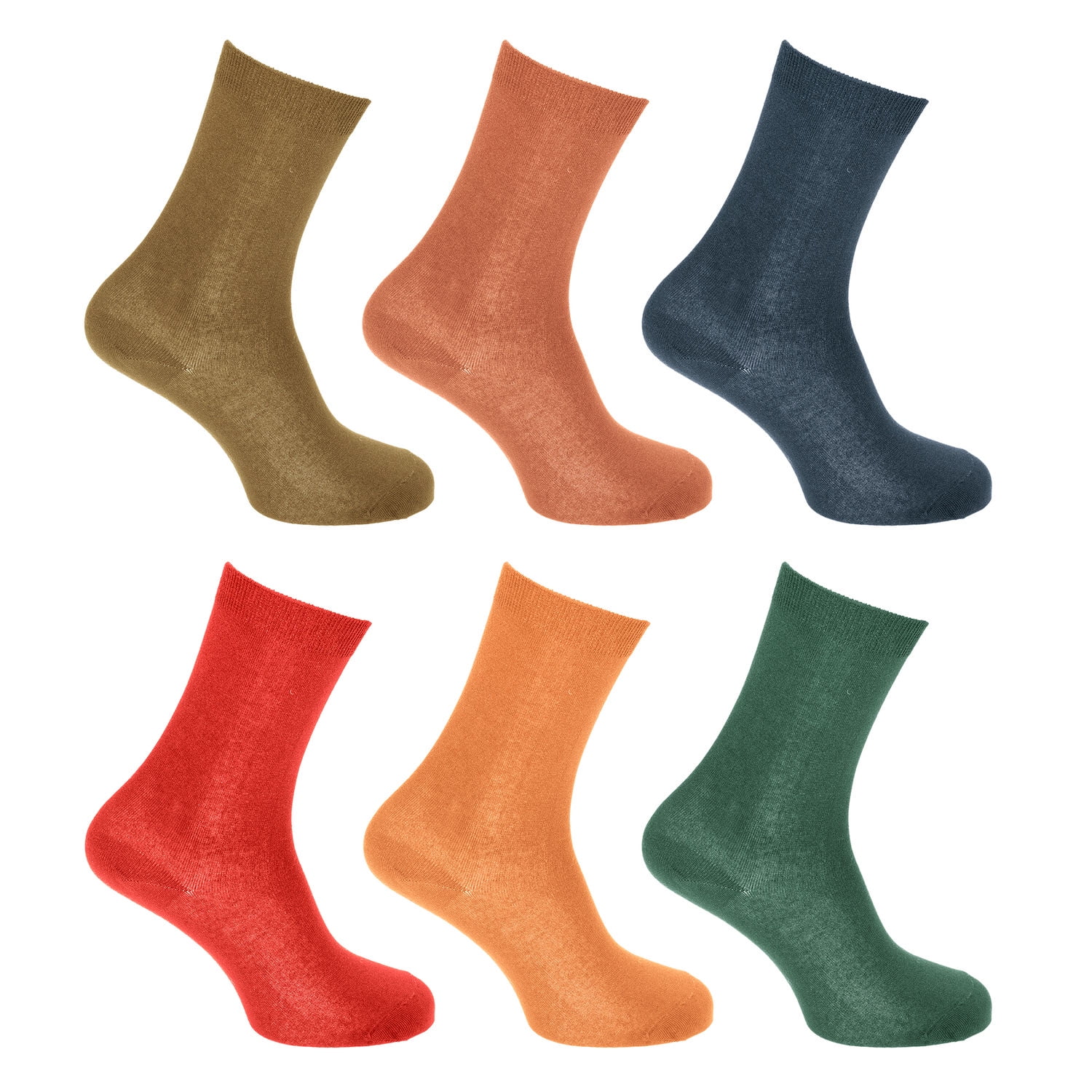 Generic Ladies/Womens Thermal Viloft Non Elastic Boot Socks (Pack Of 6) 4-9