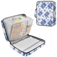 ALAZA Turtles Seashells Pattern Expanding Accordion File Folder 3 Ring ...