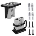 50A Current Strong Panel Mount Base with Protective Cover for Marine ...
