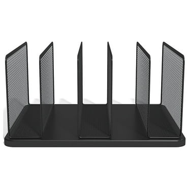 Deli Collapsible Plastic Book Document Folder, Desk Organizer with 4 ...