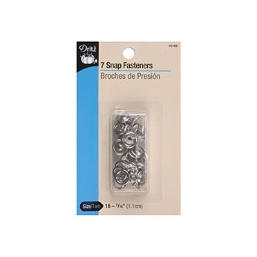 Heavy Duty Snaps: Black, 5/8 inch, 6 pieces - Walmart.com