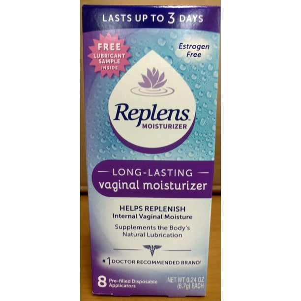 3 Pk Replens Long Lasting Vaginal Moisturizer 8 Prefilled Disposable ...