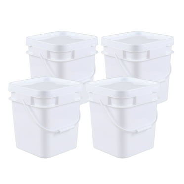 Tuff Stuff Products FS7 7 Gallon Feed and Seed Heavy Duty Plastic Drum ...