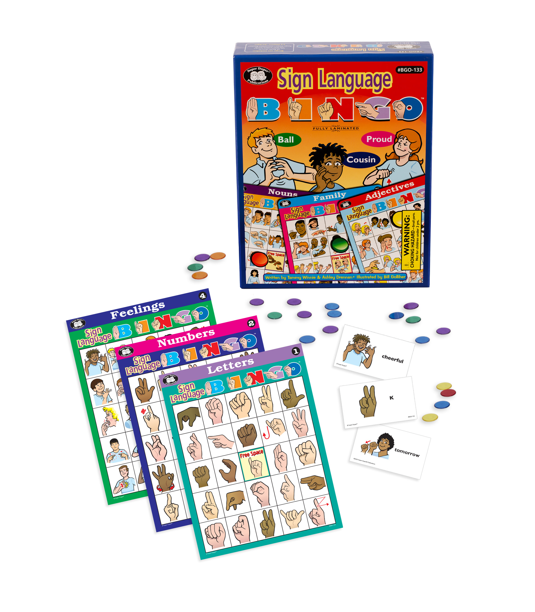 Super Duper Publications American Sign Language Bingo Game Super Duper Publications American Sign Language Bingo Game