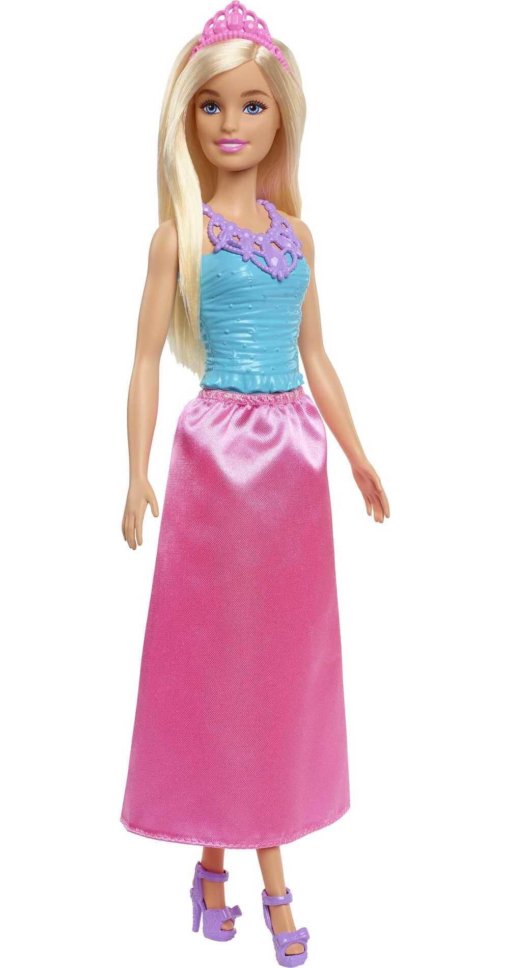 Buy Barbie Dreamtopia Princess Doll in Skirt & Tiara, Toy for 3 Year ...