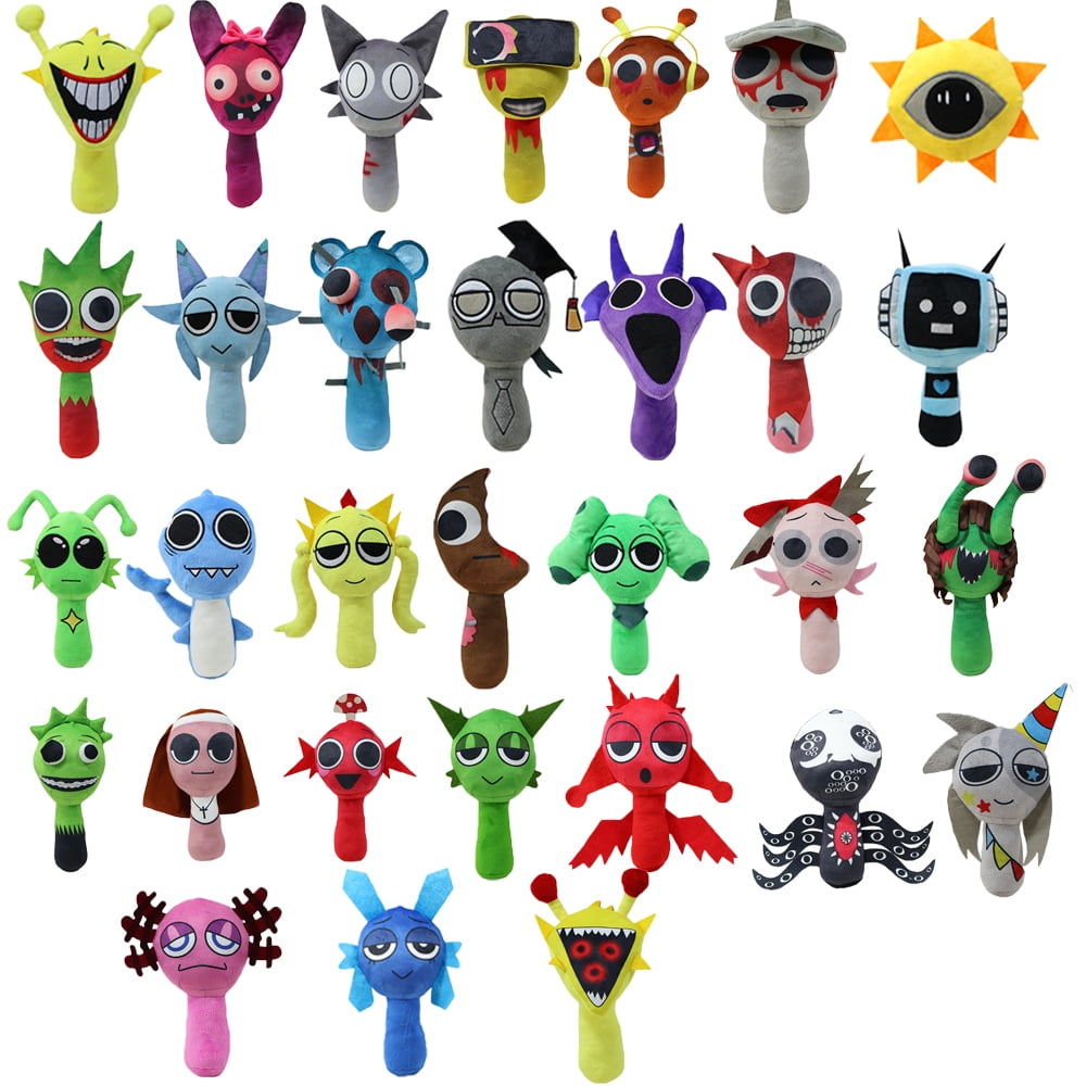 Sprunki juguetes de peluche juego de terror Wenda Oren Raddy Fun Bot ...