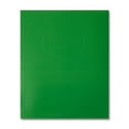 (17 pack) Pen+Gear Letter Size 2-Pocket Paper Folder, Solid Green Color ...