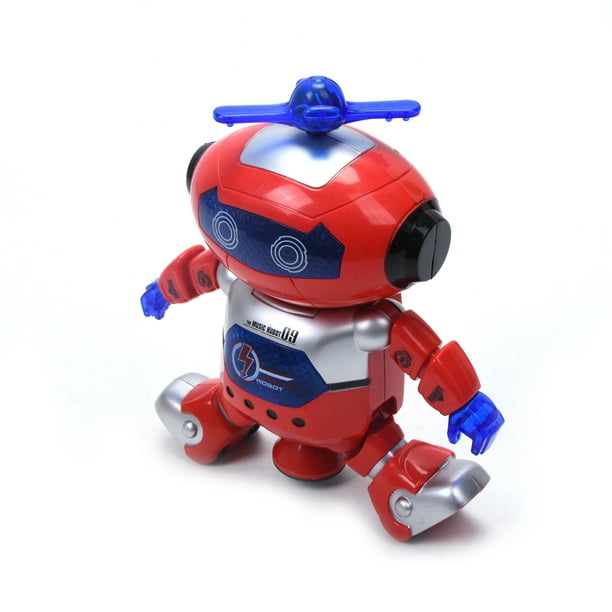 WonderPlay Robowonder Robot With Light & Sound Dancing - Red - Walmart.com