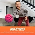 Nerf Quietcourt Silent Foam Basketball - Quiet Ball for Indoor ...