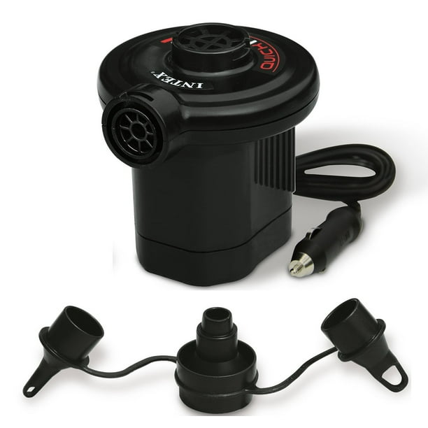 Intex Quick-Fill 12v-DC Electric Air Pump, Max. Air Flow 21.2CFM ...