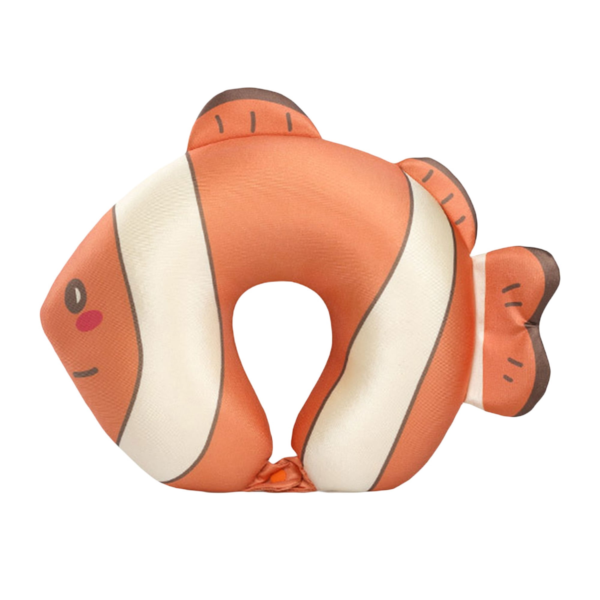 hirigin Cartoon Fish Neck Travel Pillow Remarkable Head Chin Neck ...