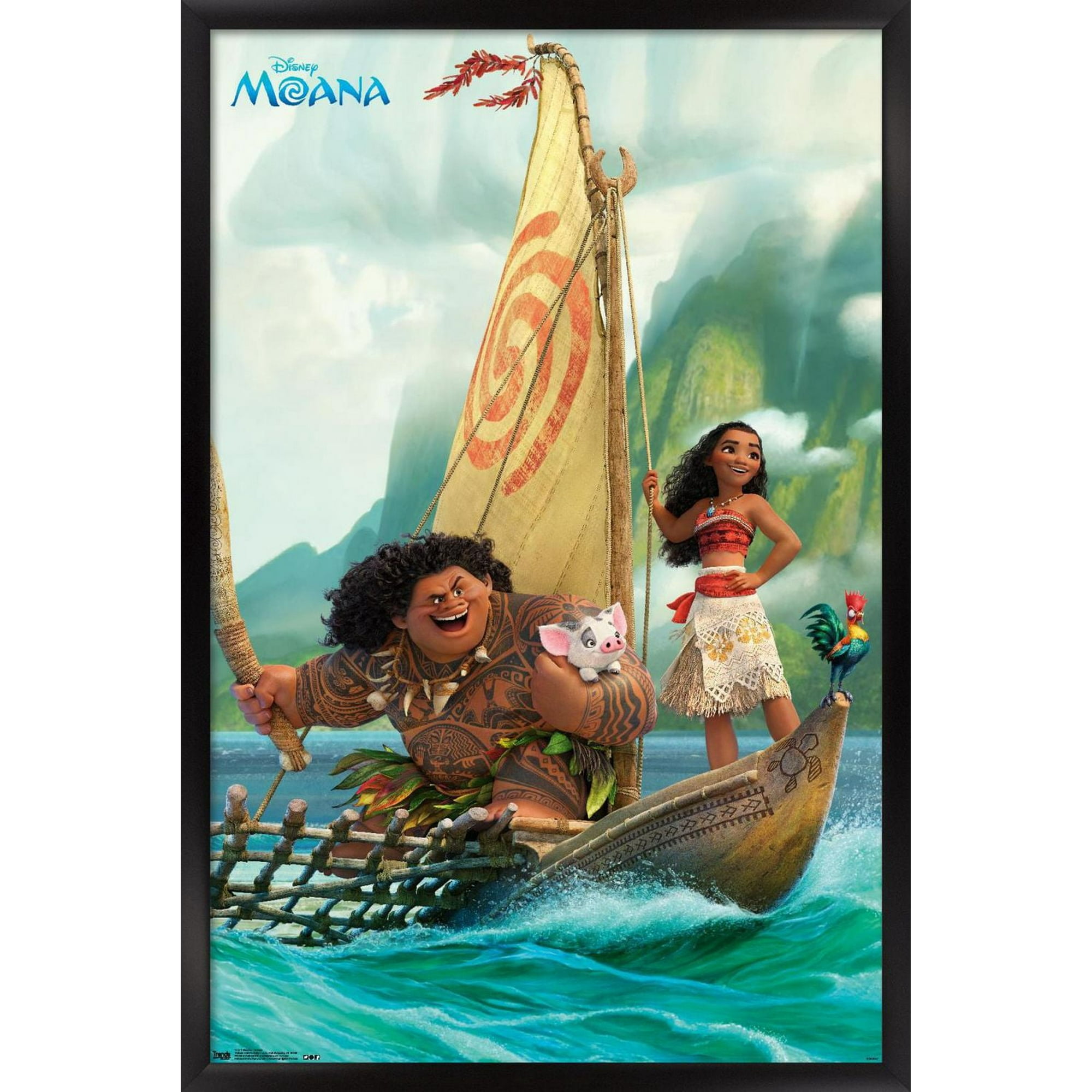 Click here for Trends International Disney Moana - Group Wall Pos... prices