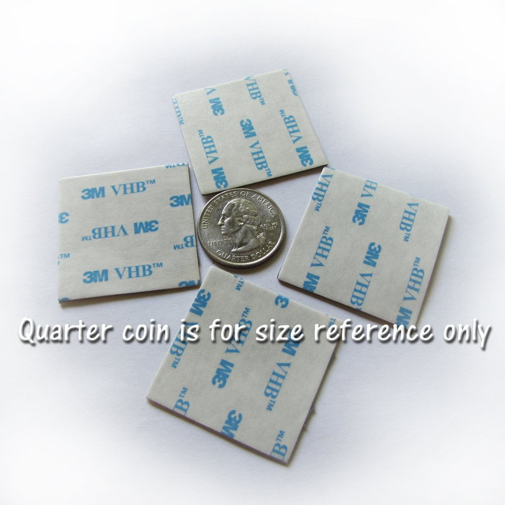 4 of VHB 3M Adhesive 1.5 x 1.5 inch Double-sided Dots High Bond ...