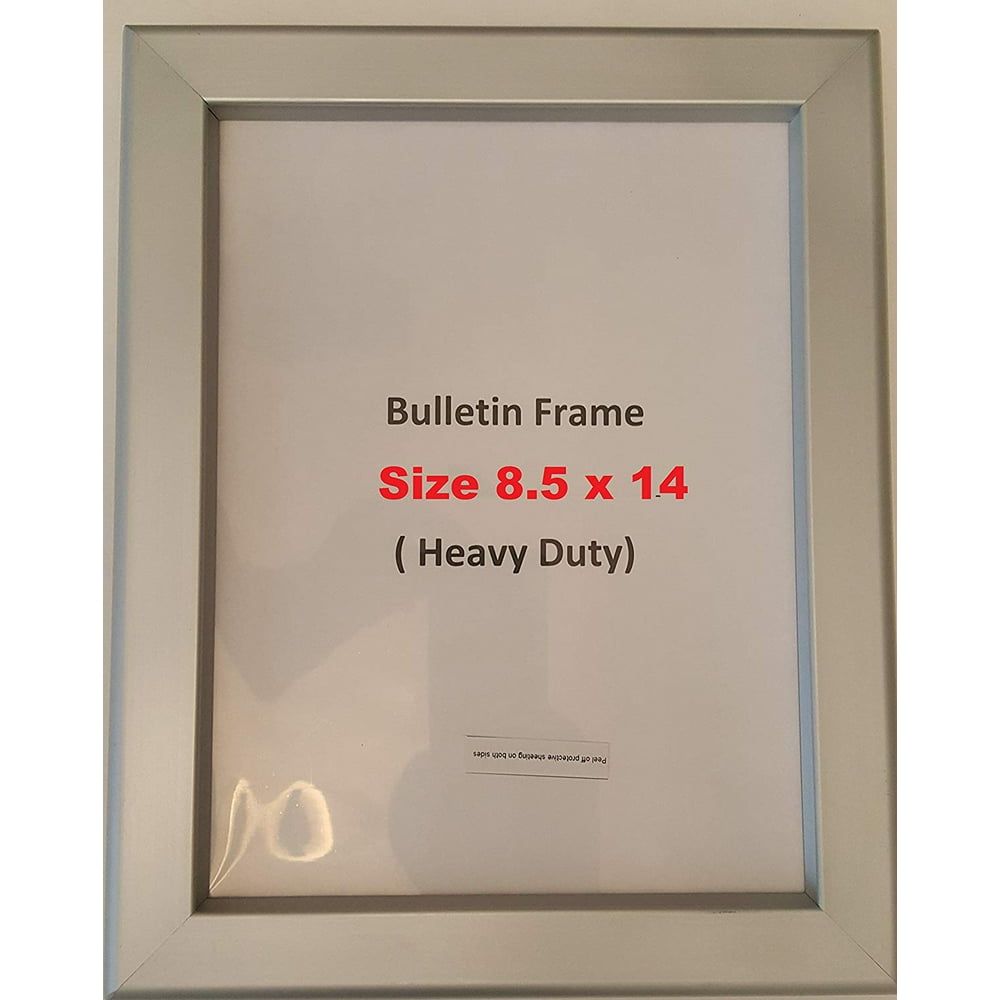 Hallway / Lobby Notice Frame 8.5 X 14 (Heavy Duty - Aluminum) - Walmart ...